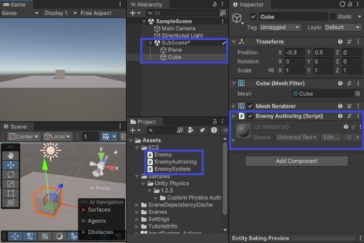 【Unity】群衆処理ならECSは必須！超簡単に導入できる手順まとめ | だらはの超Unityゲーム塾
